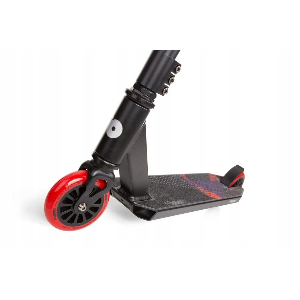 Trotineta Freestyle Stunt, Movino Nitro, Rosu/Negru, ABEC-9 - eMAG.ro
