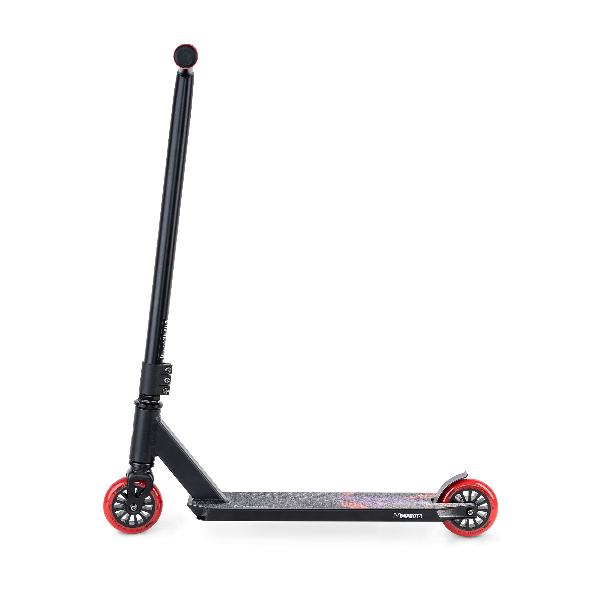 Trotineta Freestyle Stunt, Movino Nitro, Rosu/Negru, ABEC-9 - eMAG.ro