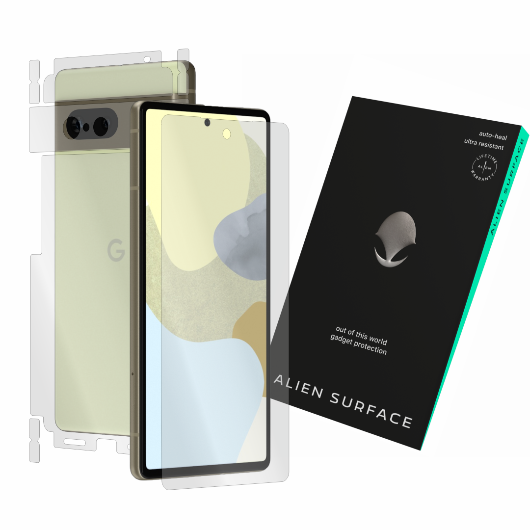 Folie Alien Surface, pentru Google Pixel 7, protectie ecran, spate ...