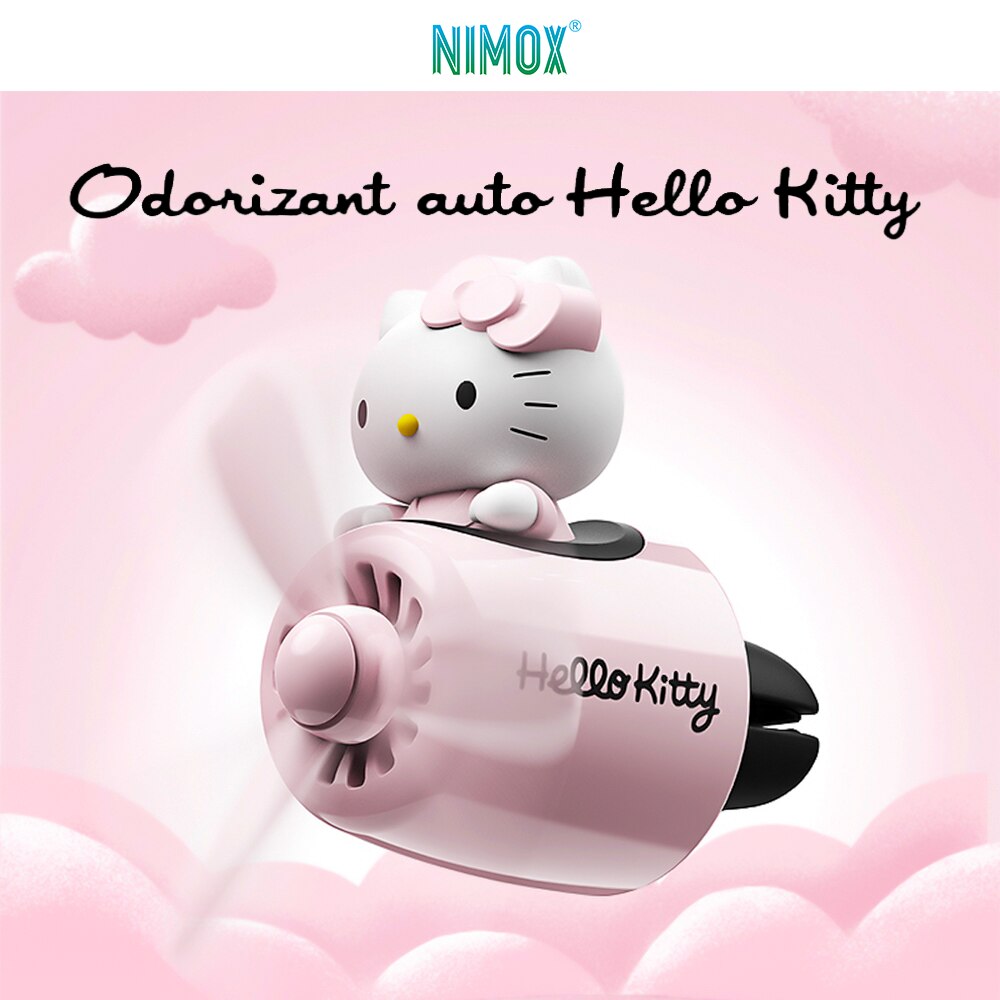 Difuzor auto aromaterapie Nimox® Cat Pilot, Kit Odorizant, 2 arome cu ...