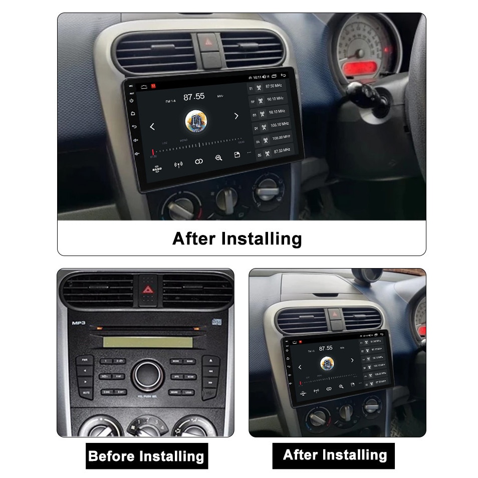 Navigatie dedicata Opel Agila 2007-2014, NAVI-IT, Android 13, Wireless ...