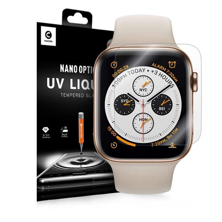 Фолио + разтвор + UV лампа Mocolo, за Apple Watch SE/6/5/4, 40 мм ...