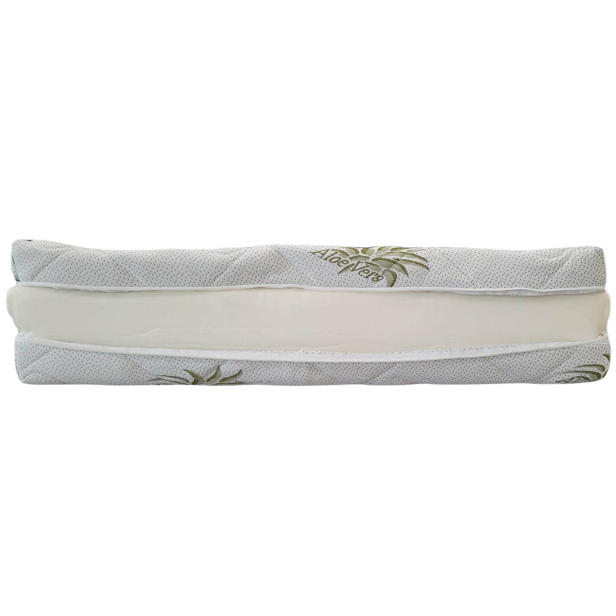 Husa saltea 140x200x25, Aloe Vera, matlasata, lavabila, detasabila, cu ...