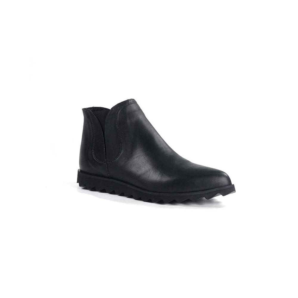 Botine dama din piele Box, marimea 36, negru - eMAG.ro