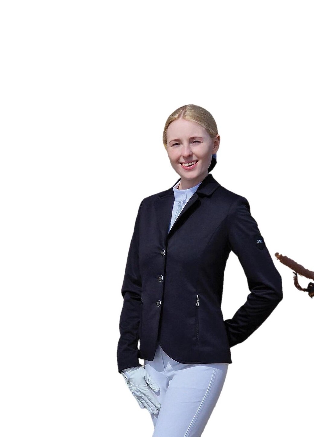 Frac echitatie dama, Horsenjoy, Poliester/Elastan, Negru, 40 - eMAG.ro