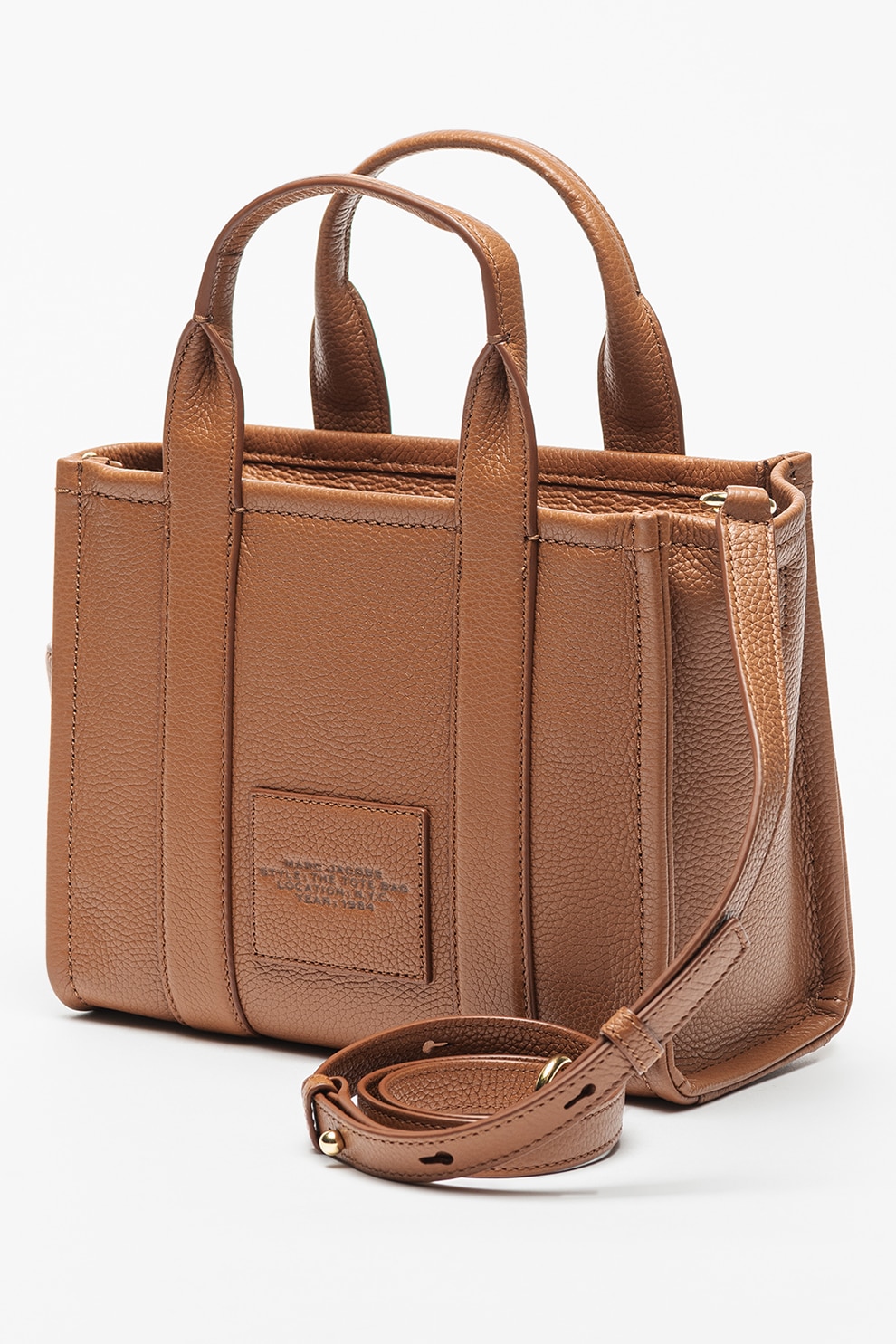 Marc Jacobs, Geanta tote de piele cu aspect texturat, Maro - eMAG.ro