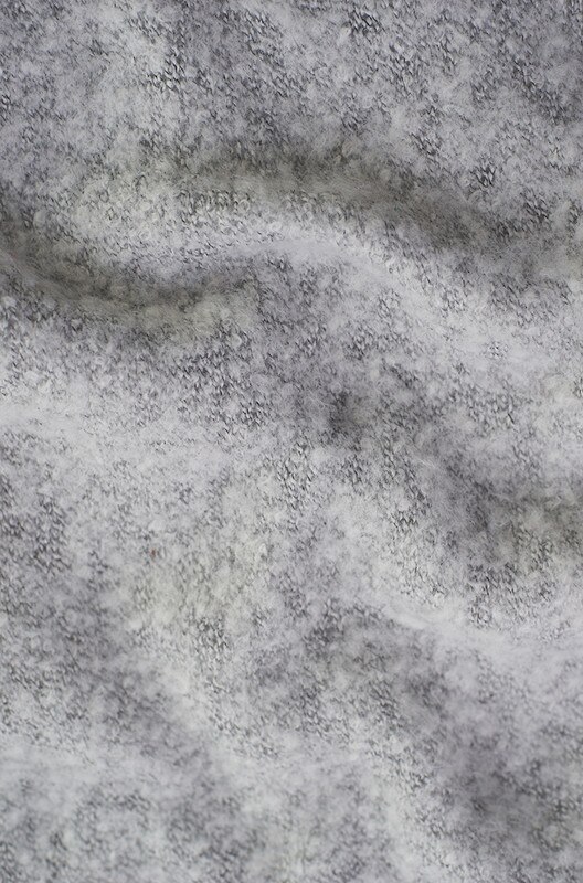 Fular dama, GreenPoint, GRLIM, Acril, Gri, Universal - eMAG.ro