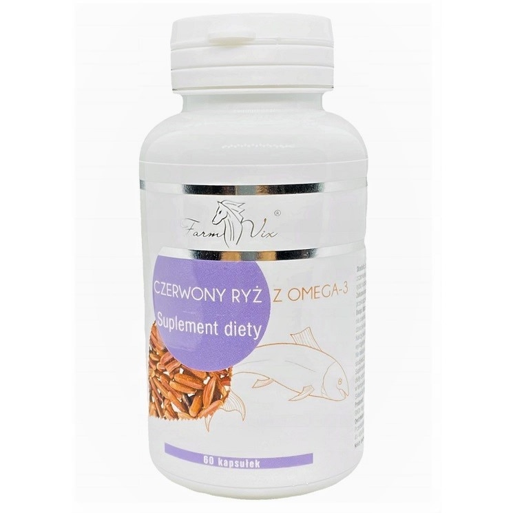 Étrend-kiegészítő vörös rizs kivonattal, Farm-Vix, 60 kapszula - eMAG.hu