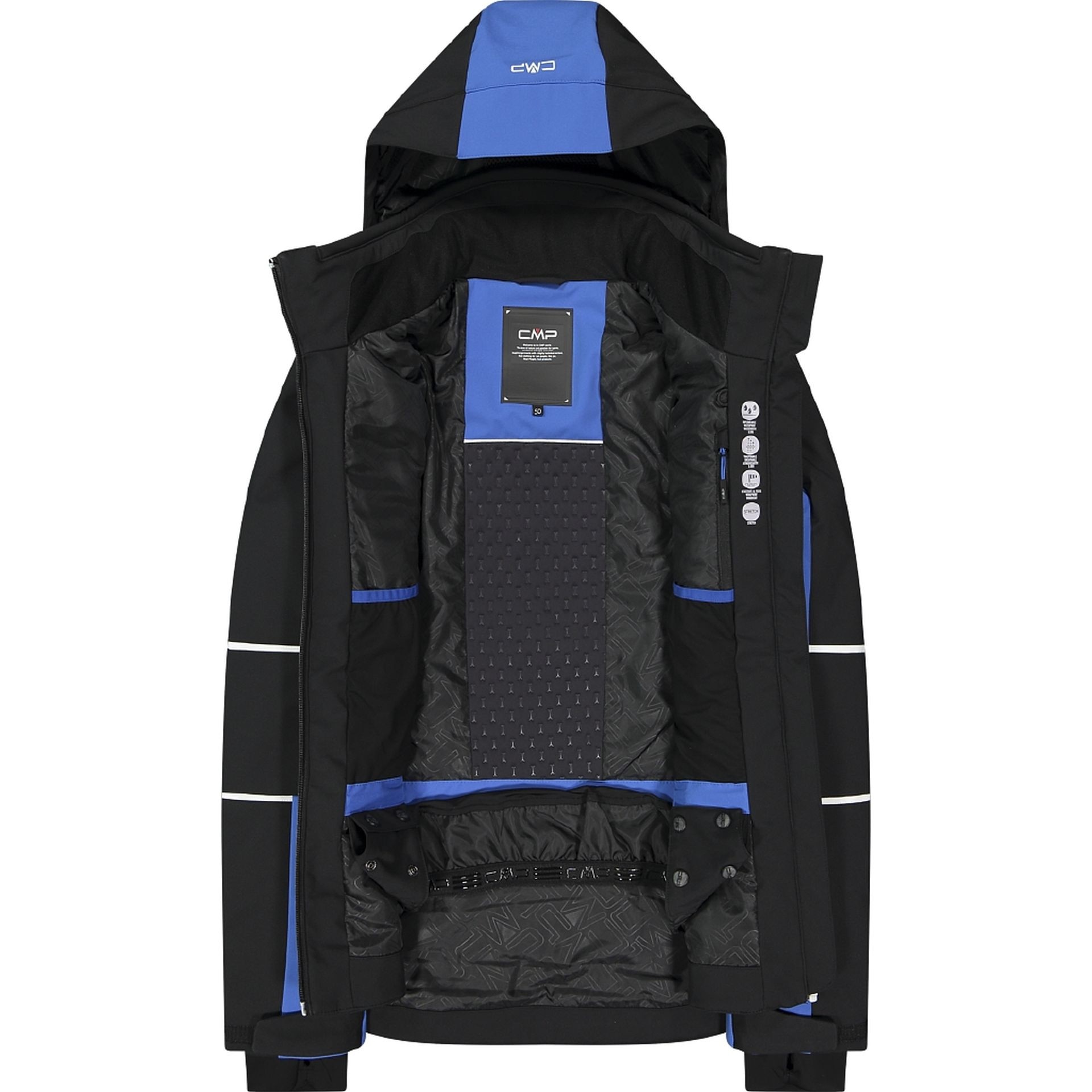 Geaca de schi pentru barbati, Zip, Cmp, Negru, 52 - eMAG.ro