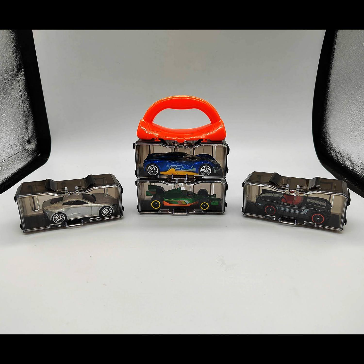 Set 4 Masini de Metal, 7 cm, Speed Racing, Masini de Curse, VisionXXI ...