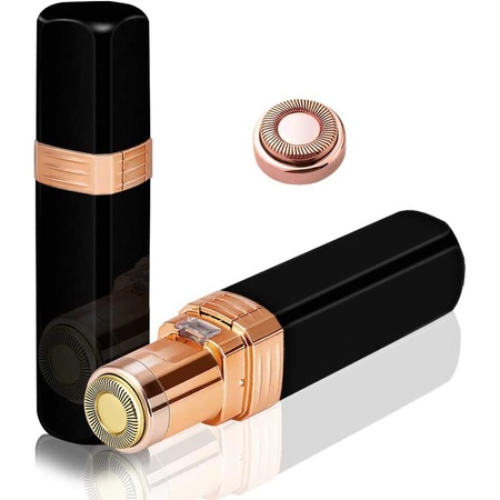 Epilator facial, Inox/ABS, Negru - eMAG.ro