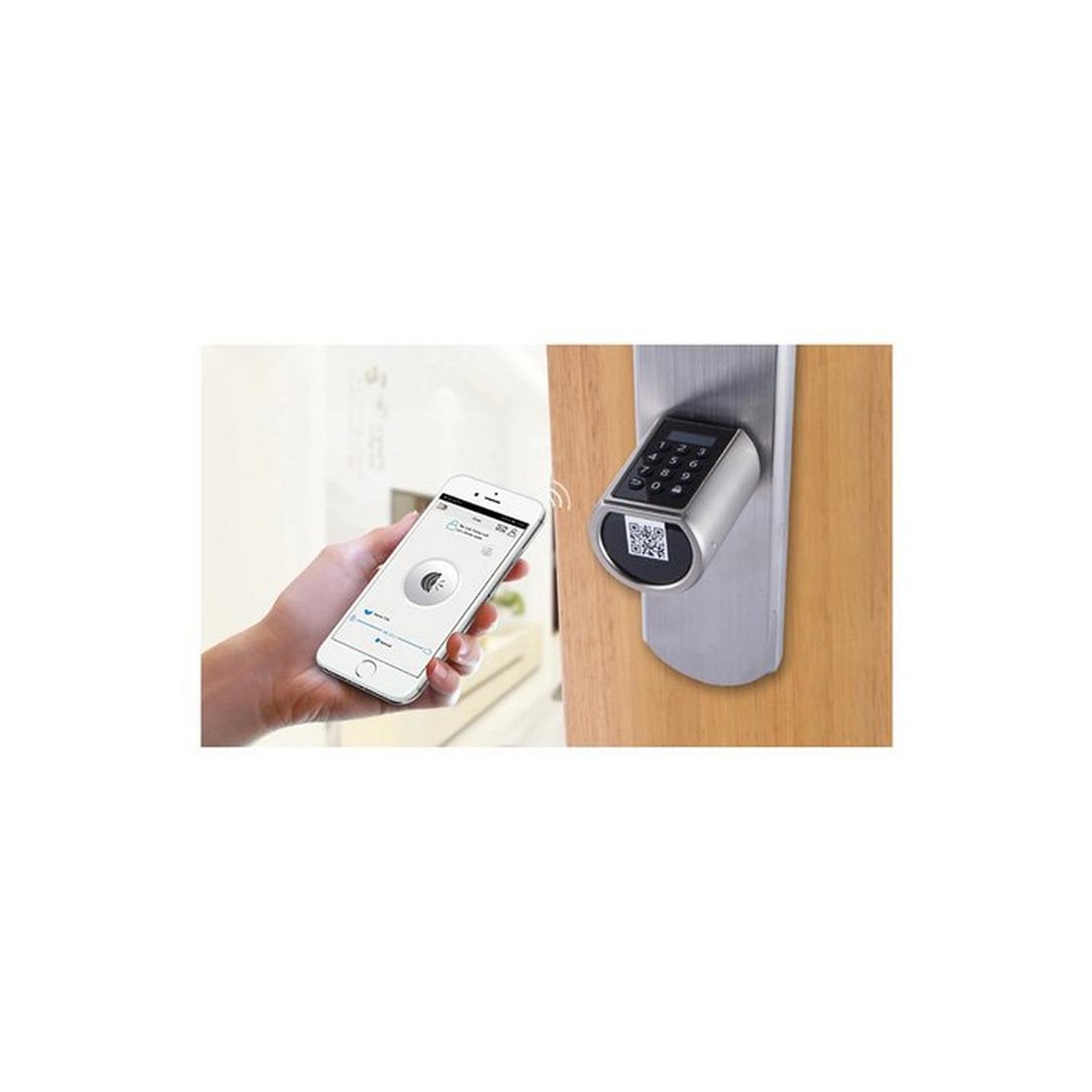 Butuc inteligent cu deschidere prin cod, aplicatie mobila, card - eMAG.ro