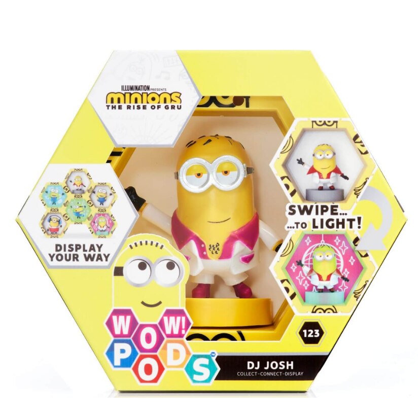 Figurina Wow! Pods Minions - Dj Josh, 11 cm - eMAG.ro