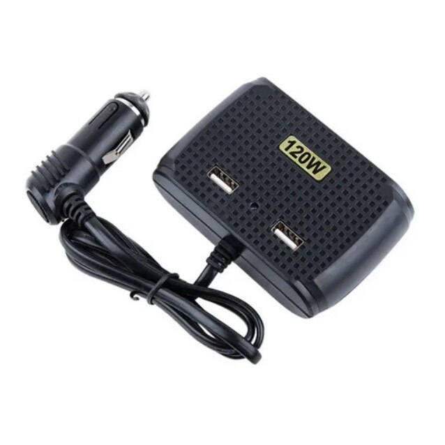 Priza auto cu 5 iesiri TIPLA 120W 2 x usb - eMAG.ro