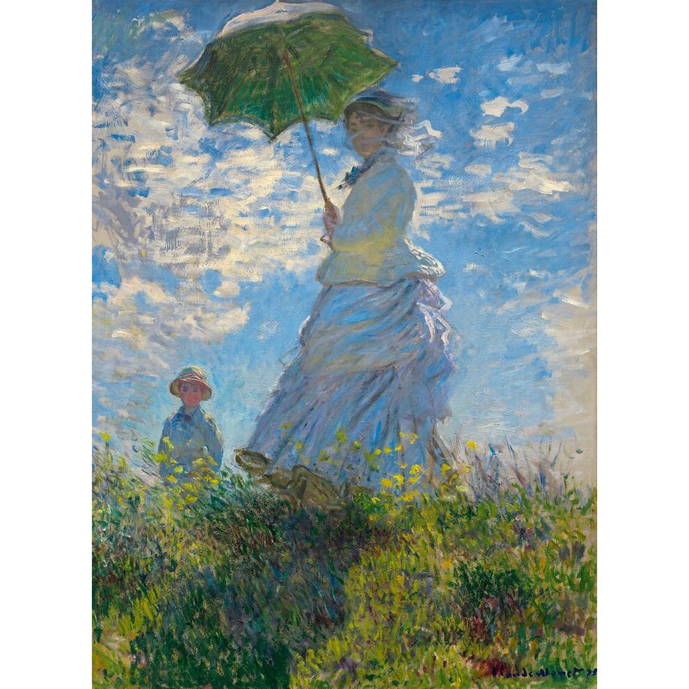 BlueBird - Puzzle Claude Monet - Woman with a Parasol 3000 - 3 000 лв - eMAG.bg