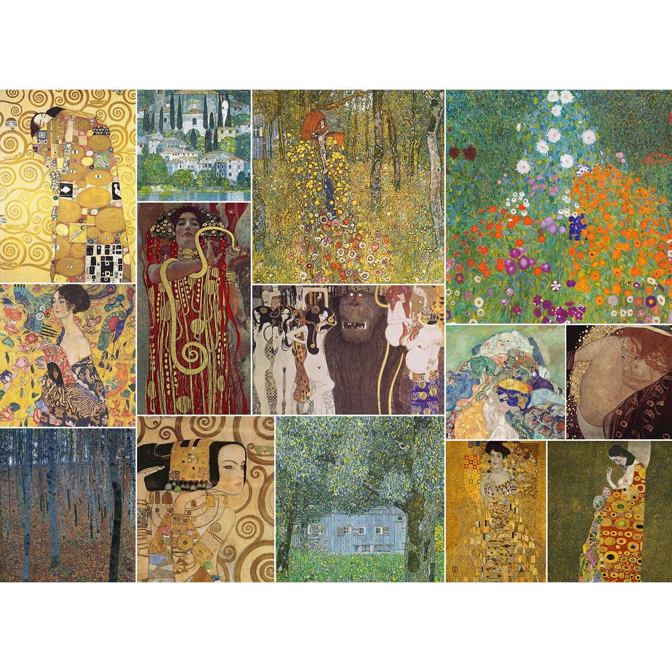 Bluebird Puzzle Gustav Klimt Collage 6 000 лв Emag Bg