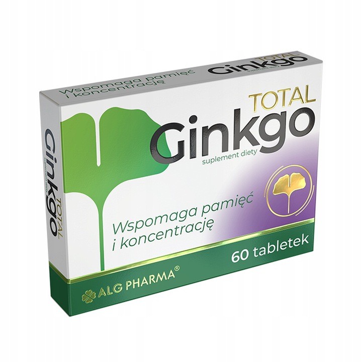 Supliment alimentar Ginko total, Alg Pharma, 60buc - eMAG.ro