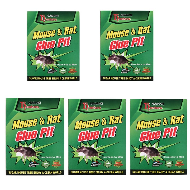 Set 5 capcane soareci, Lipici, Multicolor - eMAG.ro