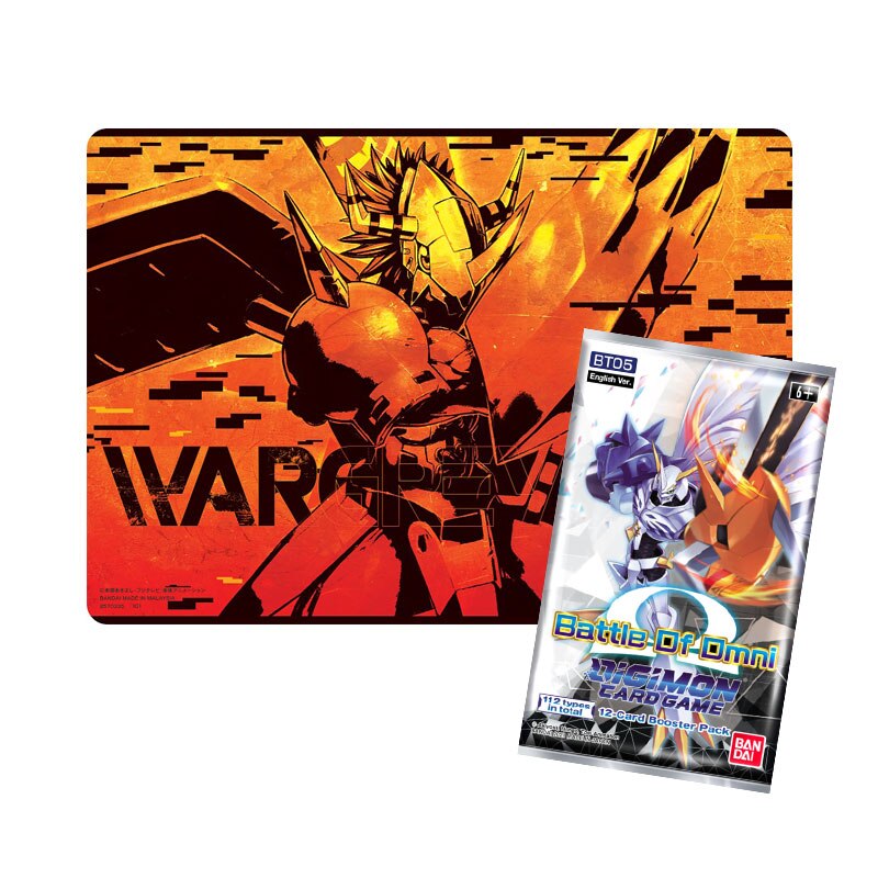 Bandai, Digimon Card Game - Playmat Wargreymon PB-03, Angol - eMAG.hu