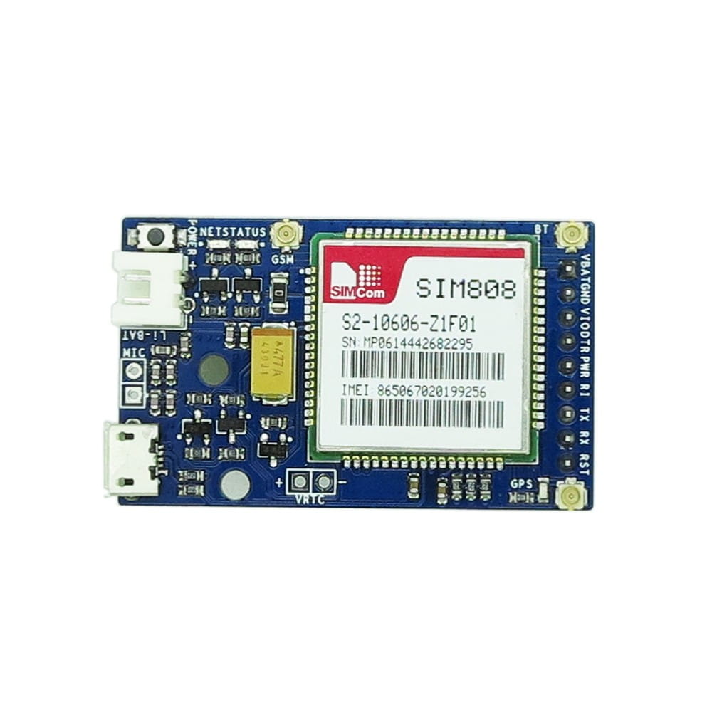 Modulul receptor SIM808 GSM/GPRS/GPS, IteadStudio, Bluetooth, 5V, 50x30 ...