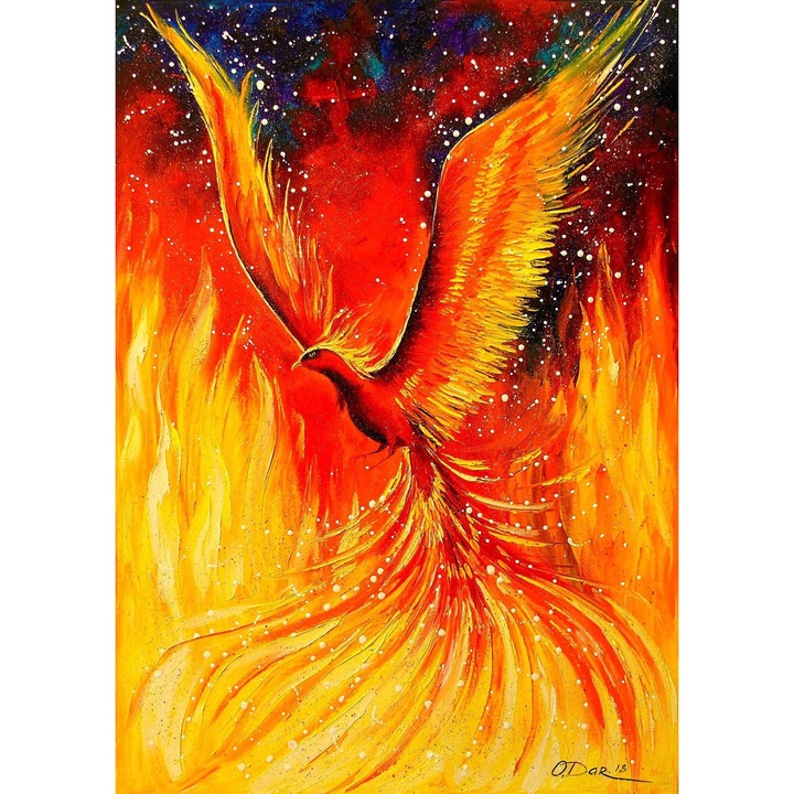 Enjoy - Puzzle Pasarea Phoenix - 1 000 piese - eMAG.ro