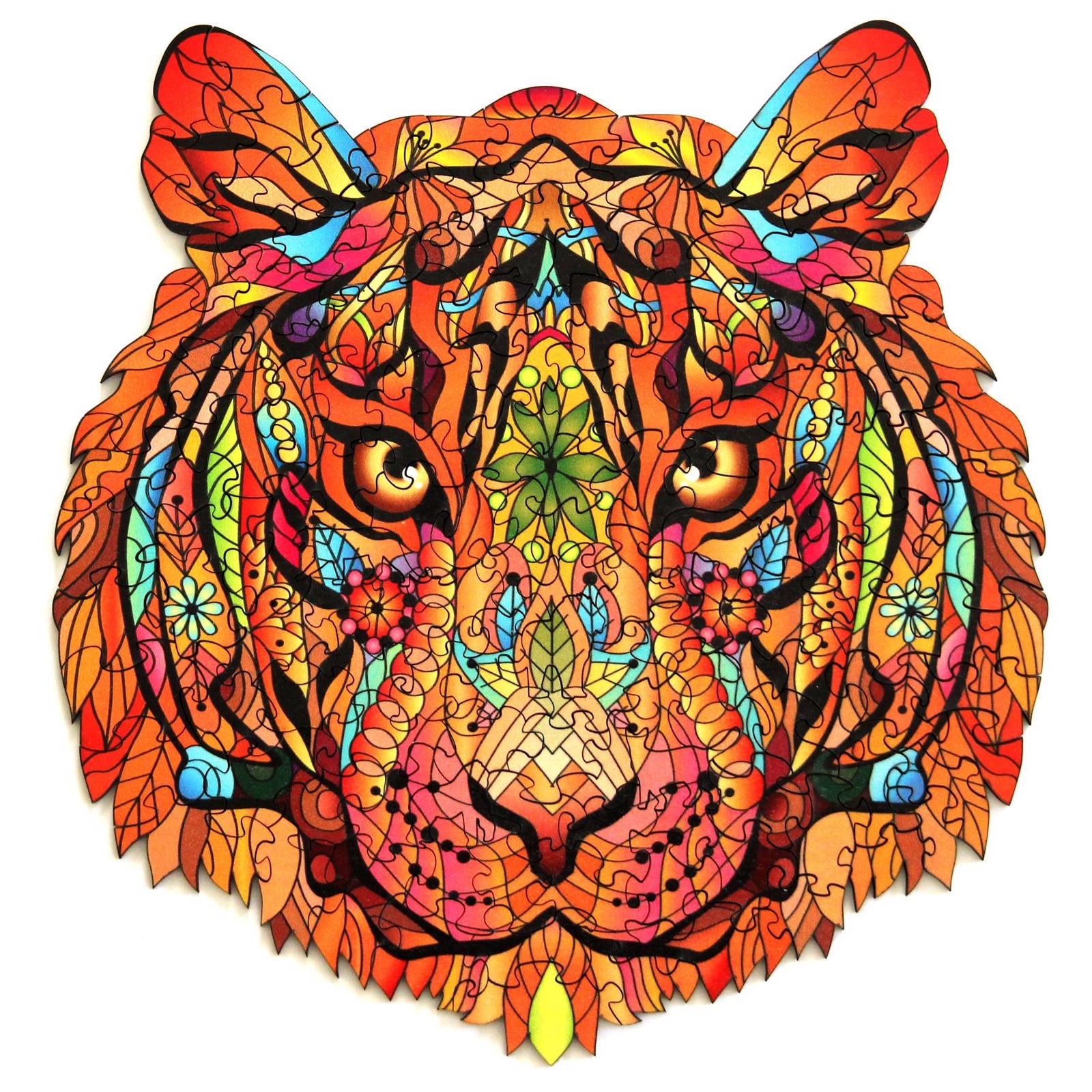 Eureka - Puzzle Fa színű Tigris - 150 darab - eMAG.hu