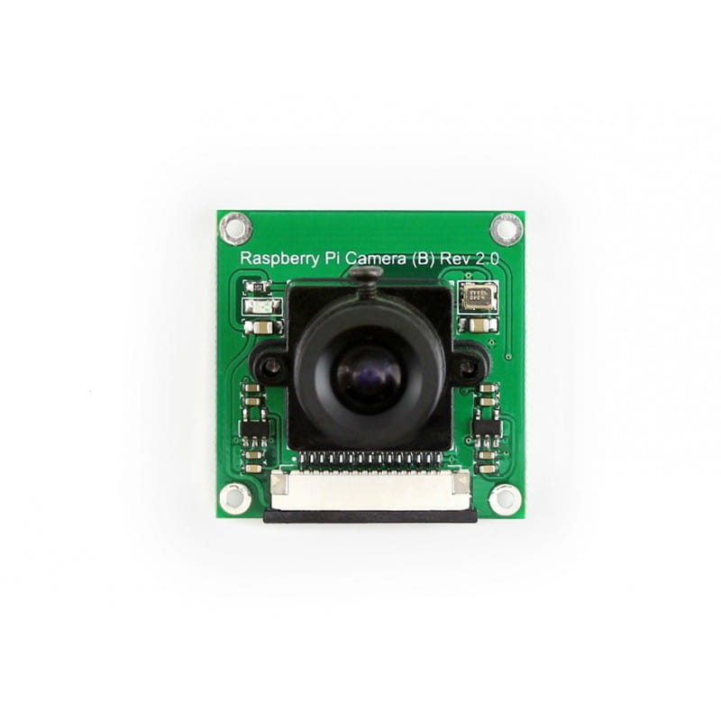 Modul camera cu focalizare reglabila OV5647, Waveshare, 5 MP, 32x32 mm, Compatibila cu Raspberry ...