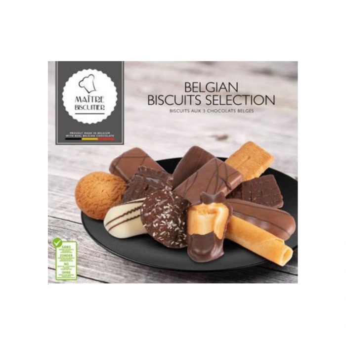 Biscuiti cu ciocolata, Belgian Selection, Desobry 500g - eMAG.ro