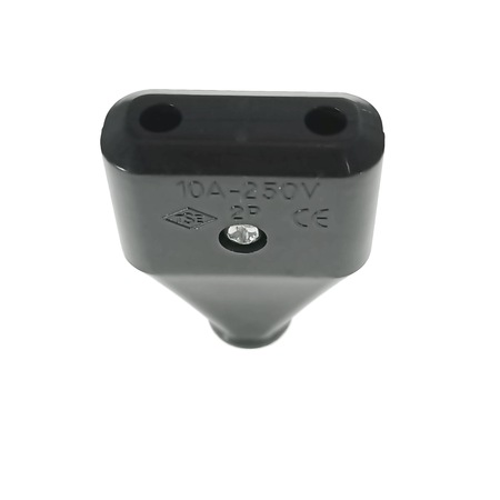 Cupla plata pentru priza tip euro, model 40095, EU, 220-240V, 10 A ...