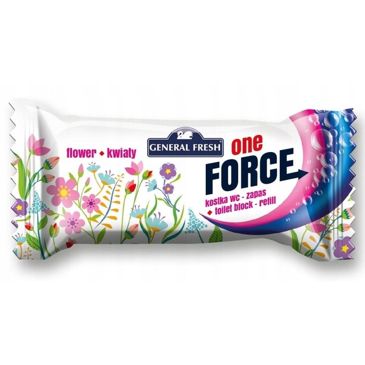 Tableta pentru vasul de wc, General Fresh, One Force, 40 g - eMAG.ro