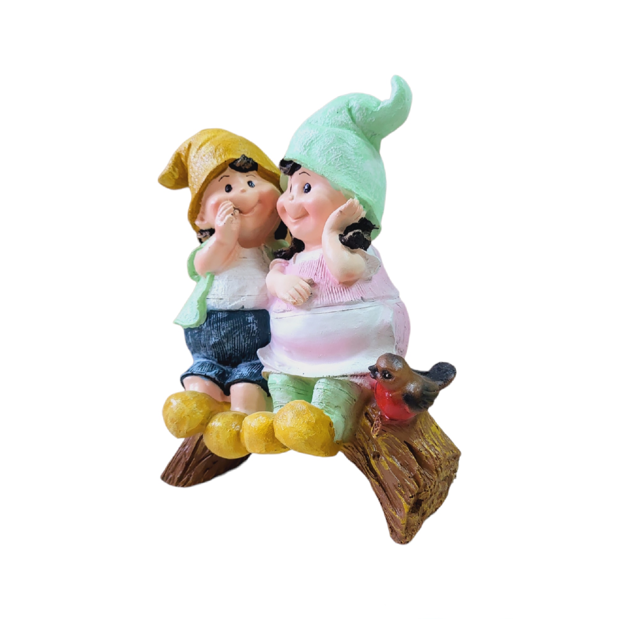 Figurina de gradina Secretul Copiilor, polystone, pictata manual ...