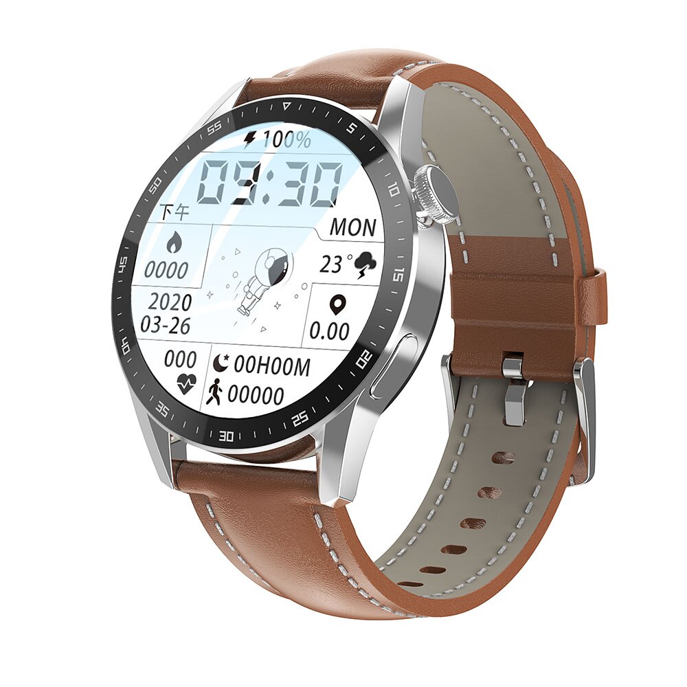 Smartwatch T3 Pro, Bluetooth 5.2, 1.28'', 220mAh, Maro - eMAG.ro