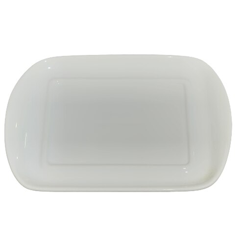 Untiera cu capac, Galzone Denmark, Model vacuta, Ceramica, 18x13x12.5 ...