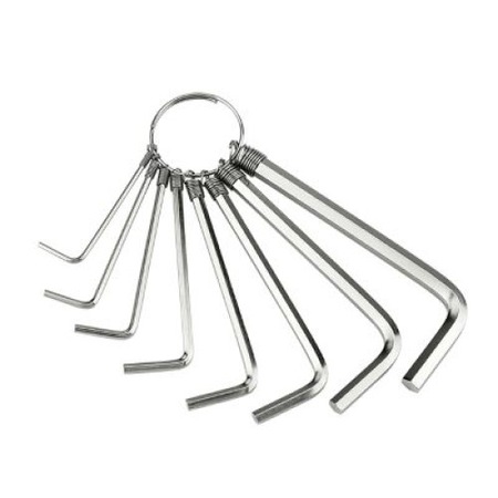 Set 8 chei imbus cu dimensiunile de 1,5; 2; 2,5; 3; 3,5; 4; 5 si 6 ...