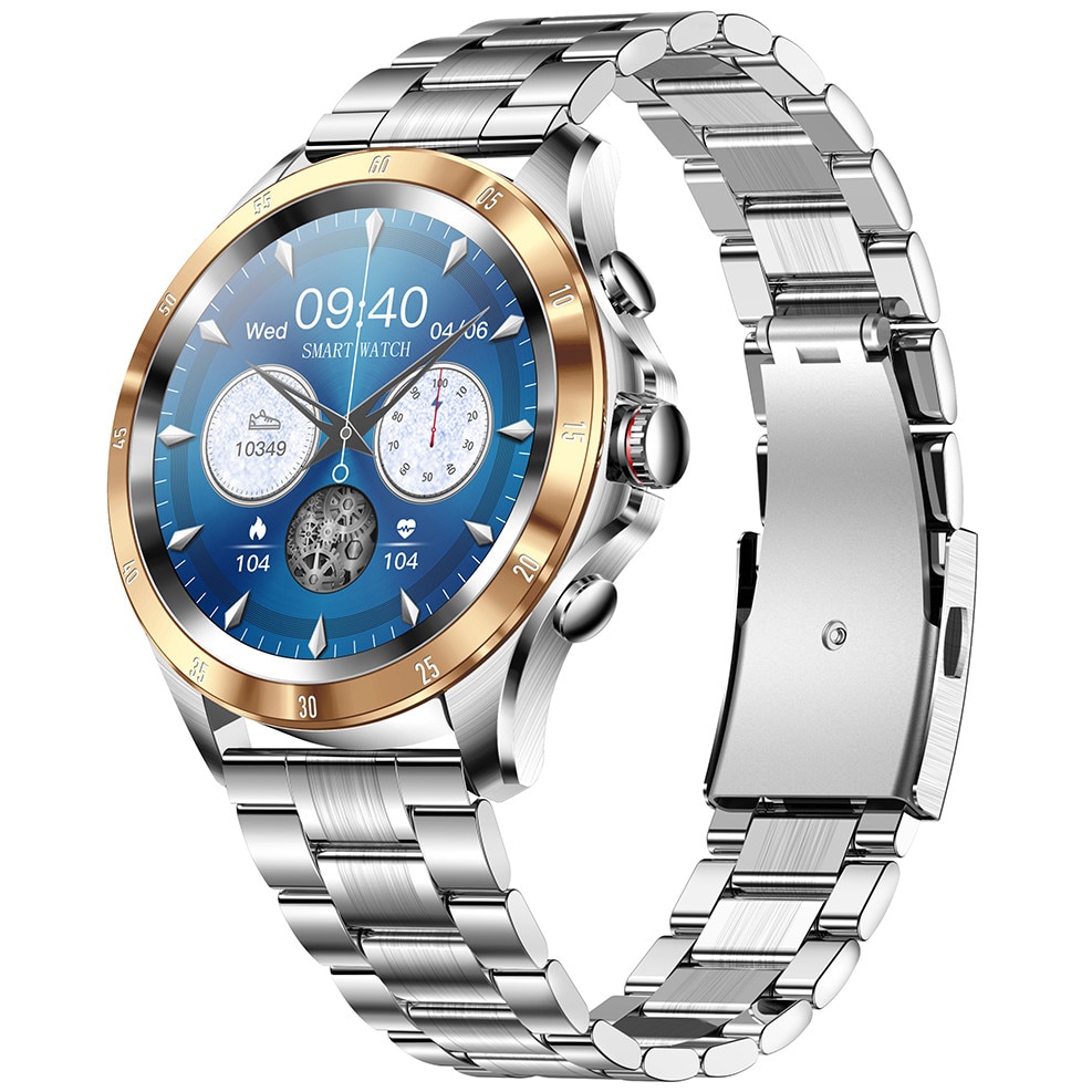 Ceas SmartWatch, Techmoon®, 1.32 inch Full Touch, Apelare Bluetooth HD ...