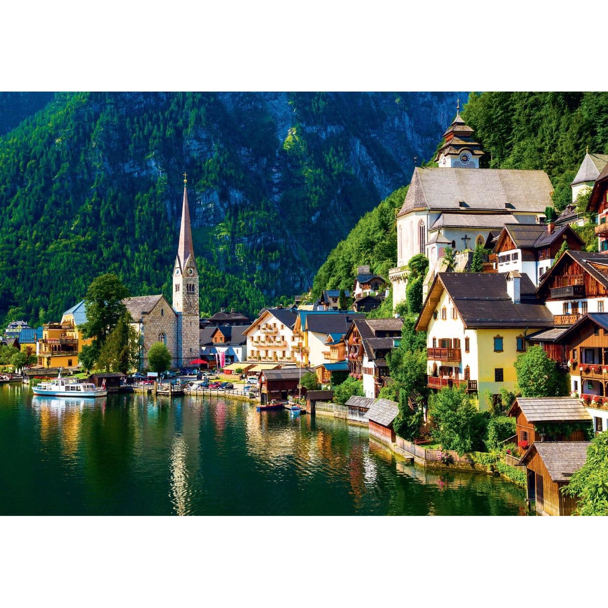Grafika - Puzzle Hallstatt, Austria - 1 000 piese - eMAG.ro