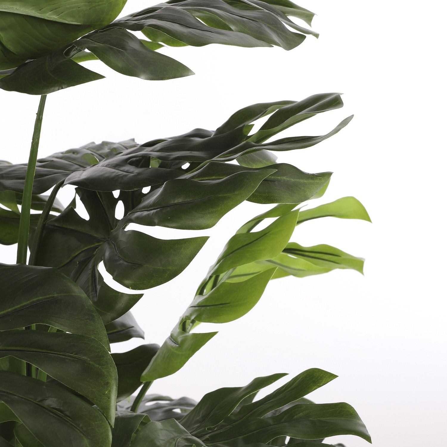 Planta Artificiala Monstera verde, Azay Design, tulpini multiple cu ...