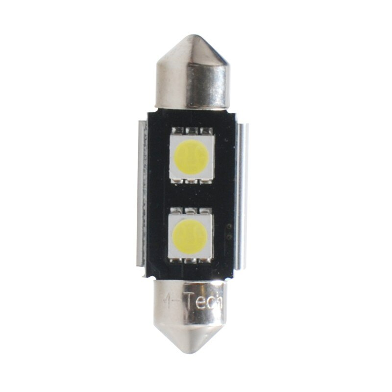 Bec led plafon auto, M-Tech, C5W/C10W, 12V, Alb - eMAG.ro