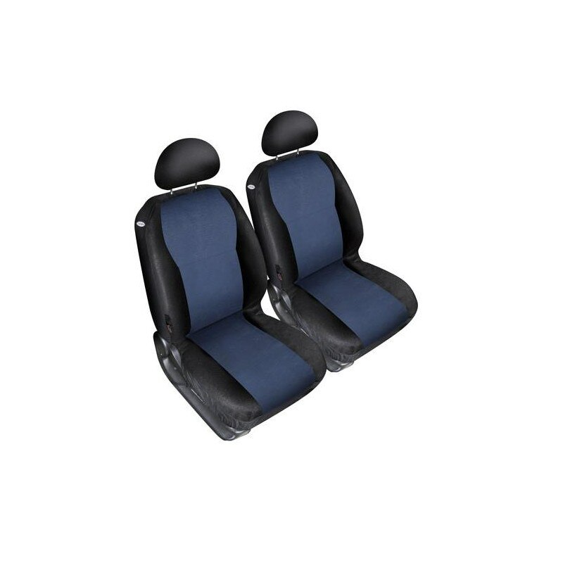 Set 2 huse scaun auto Sprint, Lampa, Poliester, Negru/Albastru - eMAG.ro