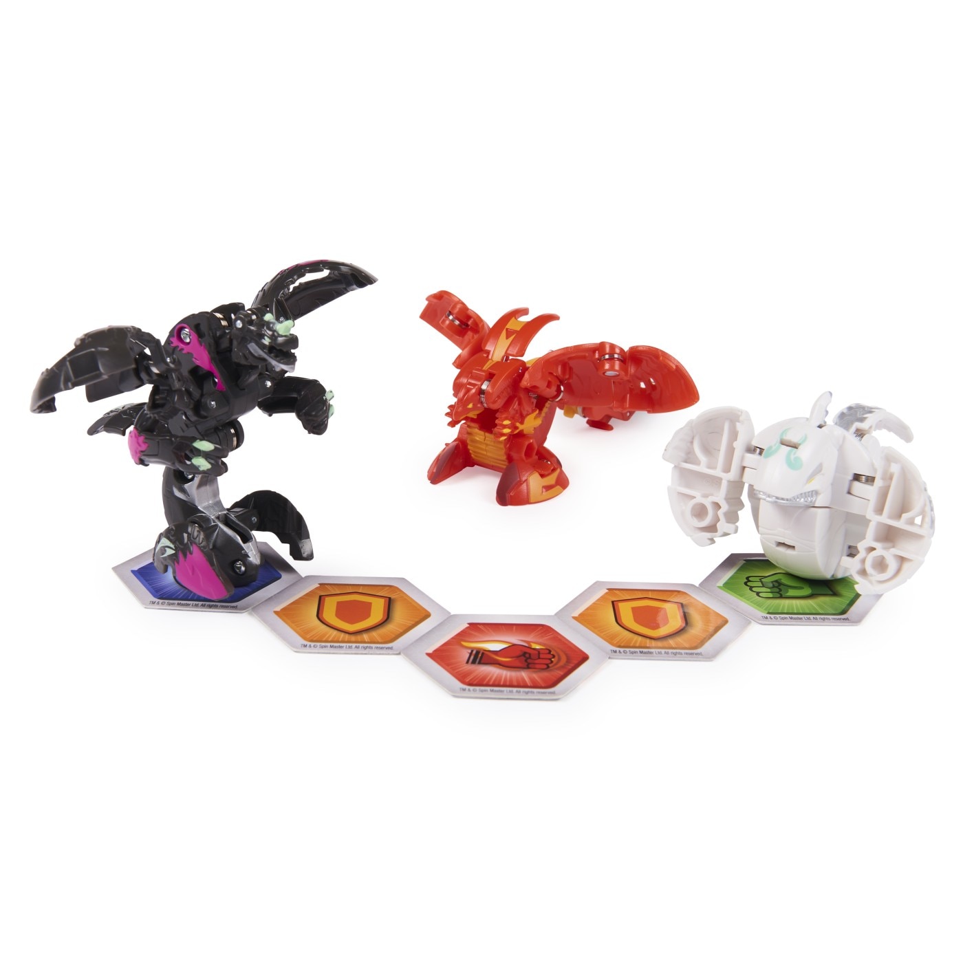 Figurine Bakugan Evolutions - Starter Pack, Sairus Ultra, Warrior Whale ...