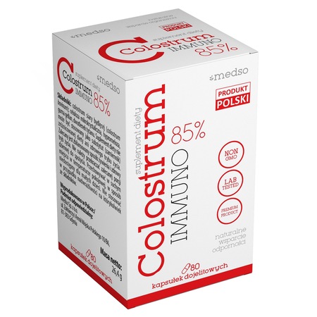 Supliment alimentar Colostrum Immuno, Medso, 80 capsule - eMAG.ro
