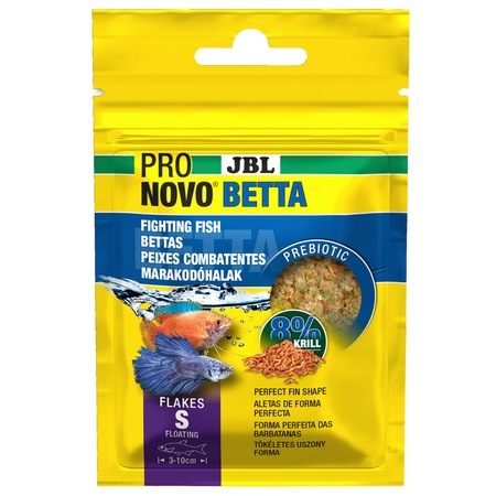 Hrana pesti acvariu JBL ProNovo BETTA FLAKES S 20 ml - eMAG.ro