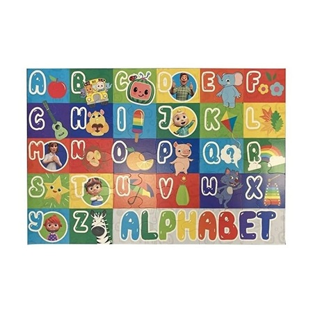 Puzzle De Podea Educativ, Alfabet, Copil Istet, Invata Usor Si Rapid ...