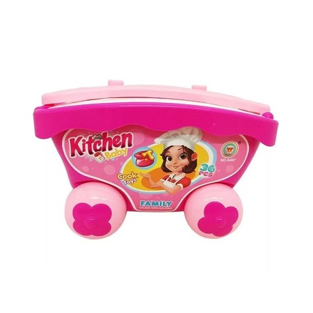 Set de bucatarie, 36 bucati, Hammy baby, A407 - eMAG.ro