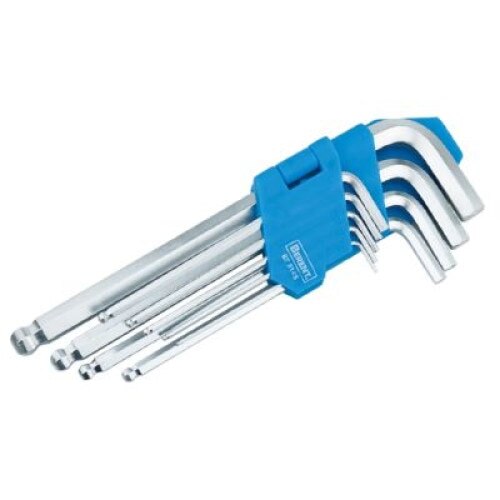 Set 9 chei imbus cu cap hexagonal Berent cu dimensiunile de la 1,5 pana ...