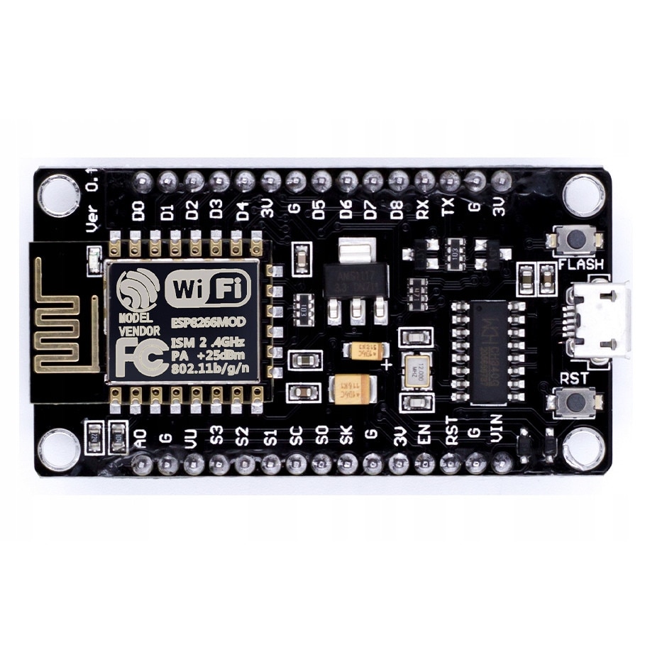 Modul wifi, Modulosy, ESP8266 NodeMcu V3 CH340 LUA ARDUINO - eMAG.ro