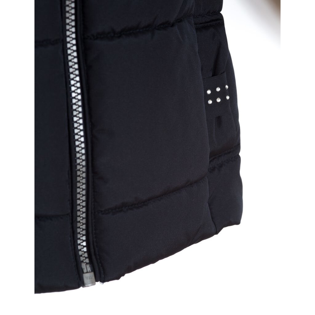 Geaca fete, impermeabila, cu pietre - eMAG.ro