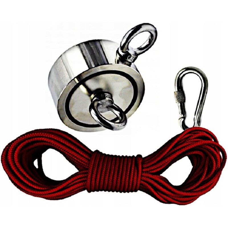 Magnet de neodim, cu maner lateral, 350kg, KP10419 - eMAG.ro