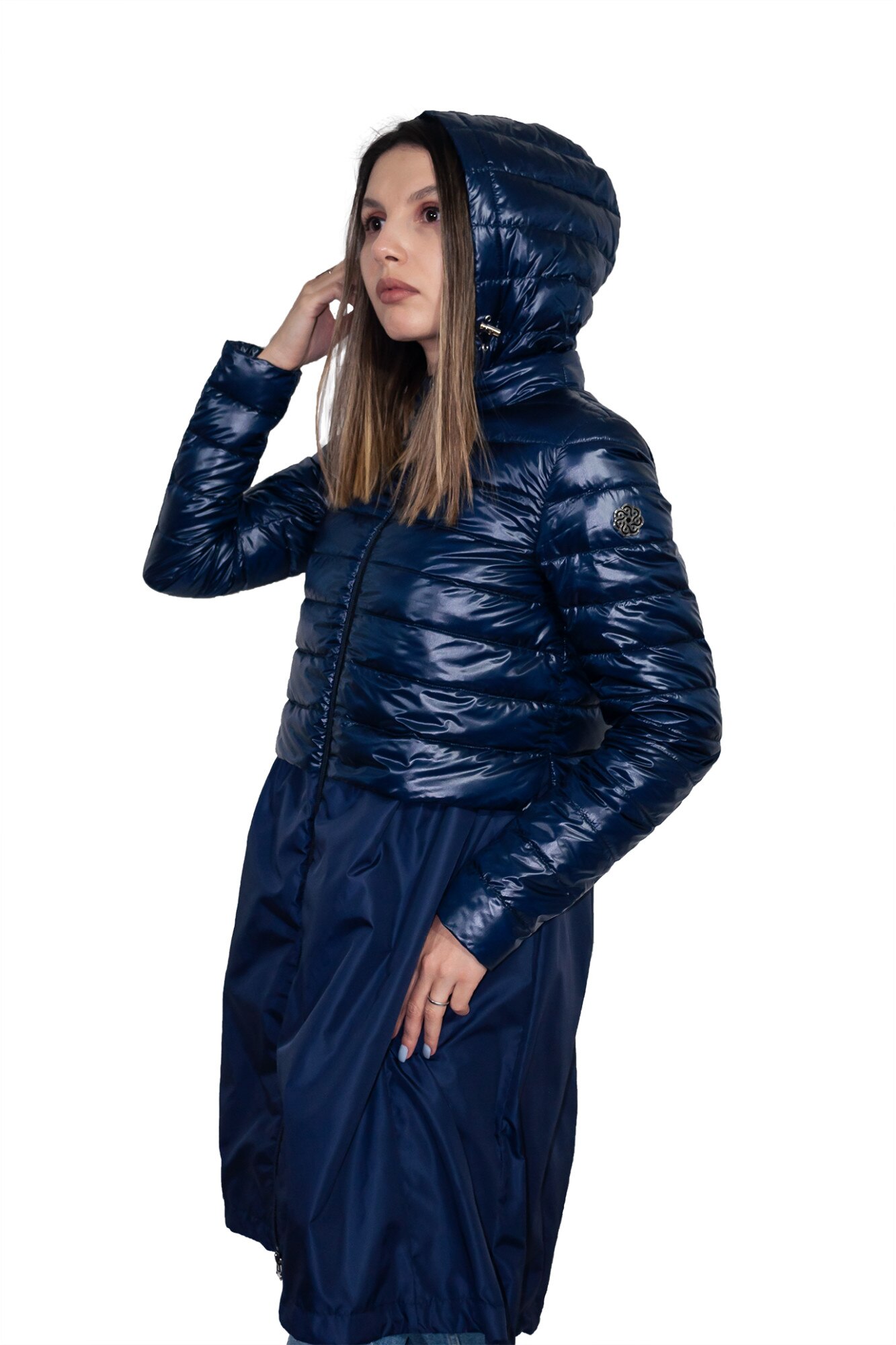 Geaca parka superlight, Artieri, albastru, XS - eMAG.ro
