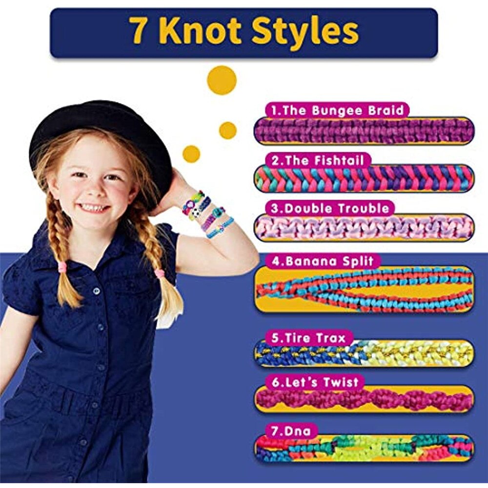 Kit de artizanat fabricare a bratari loom bands DIY, MorFansi, potrivit ...